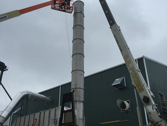 DDGS Dryer Project | Rosebush Wilson and Associates Inc.